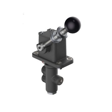 Lever Actuated Positive Modulating Brake Valve for Hydraulic Systems